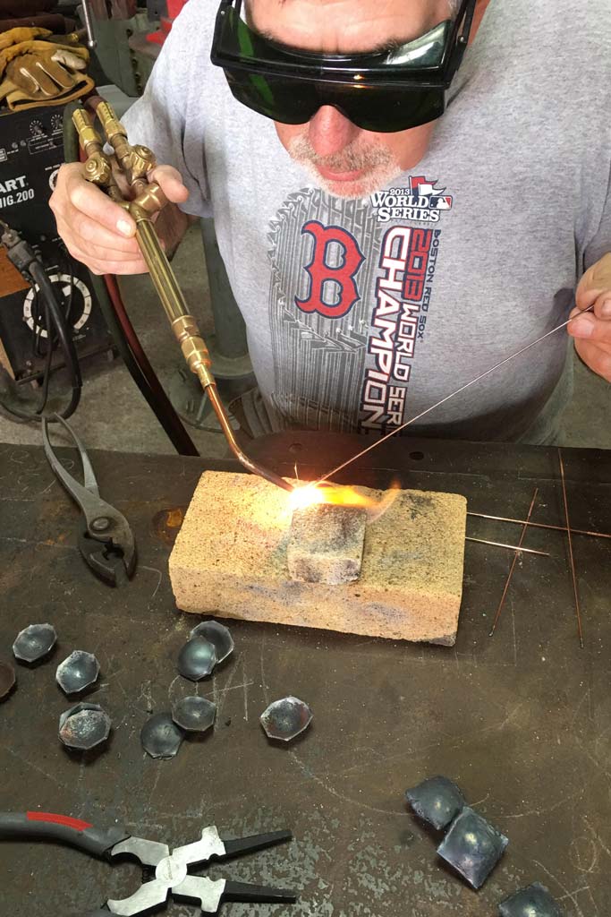 Metal Workshop at UCSC Arboretum | the dirt | Jenni Ward ceramic sculpture